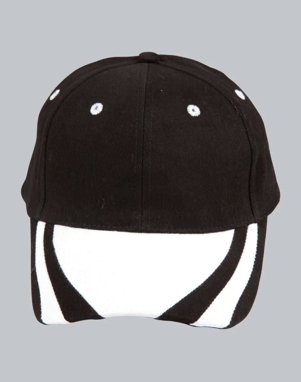 Peak and Eyelets Contrast Cap CH67 Low Price with Logo