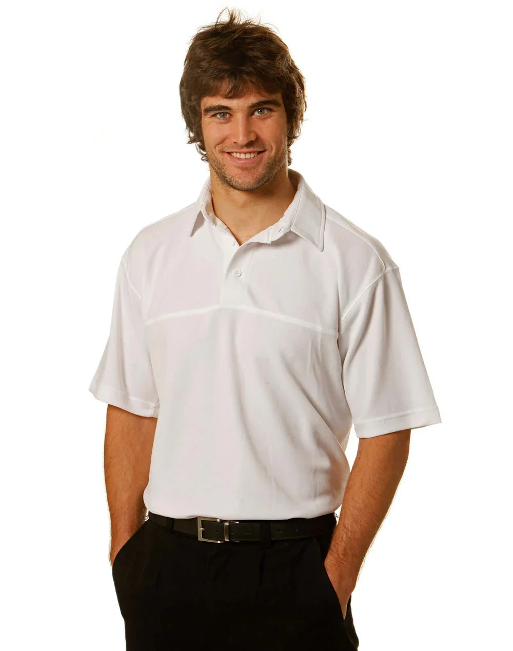 Mens CoolDry Short Sleeve Polo - Brand with Your Logo – PrintaPromo